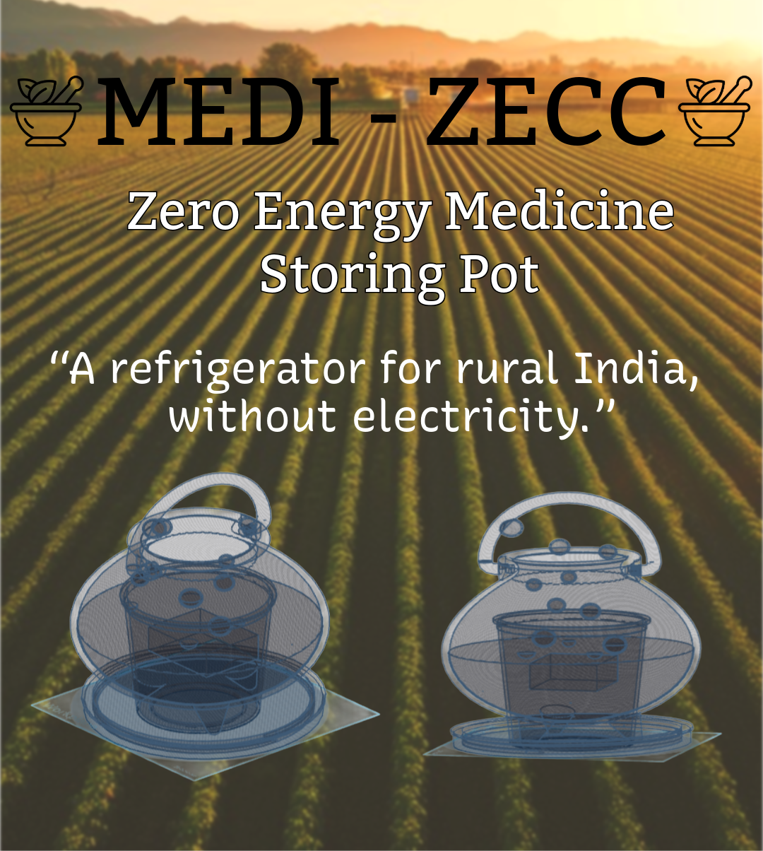 MEDI – ZECC: Zero Energy Medicne Storing Pot – The Kid Company